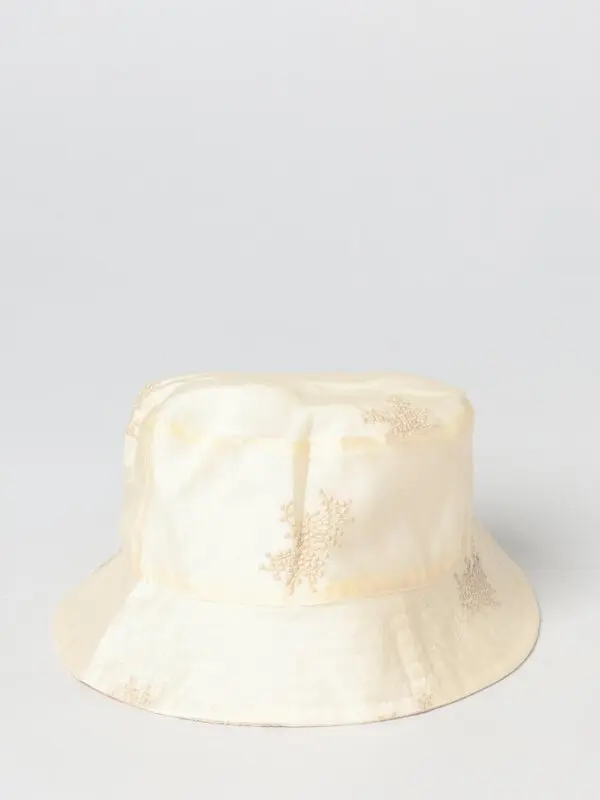Our Legacy Bucket Hat With Embroidery - Ivory