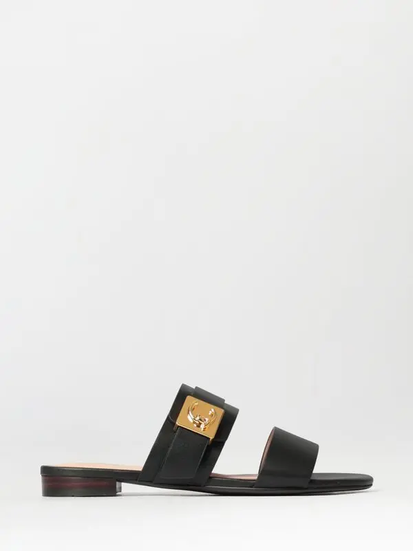 COCCINELLE C-me Lock Leather Mules