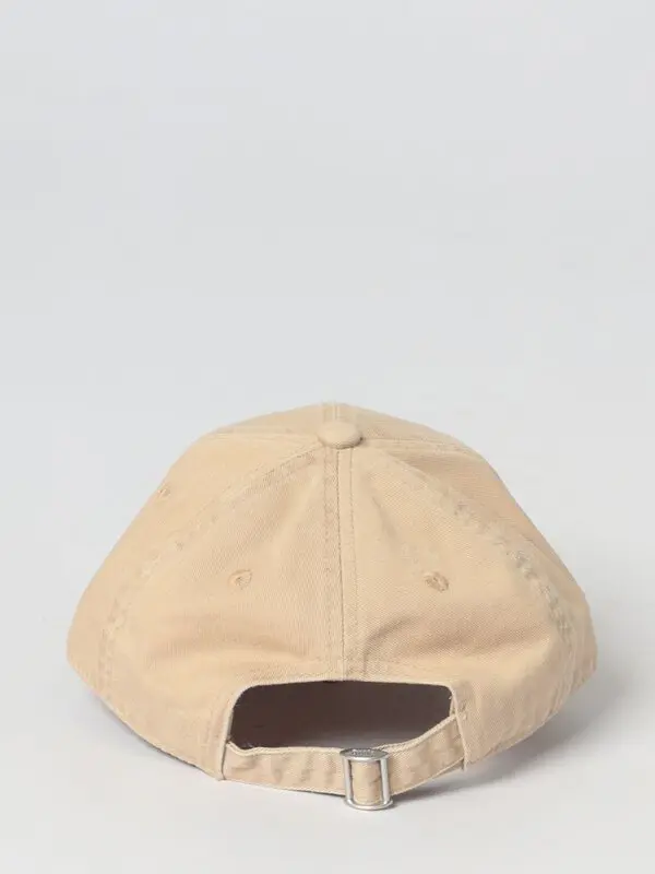 Drole De Monsieur Cotton Baseball Cap With Embroidered Logo
