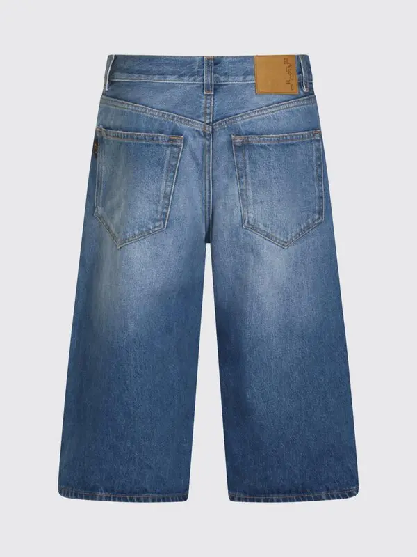 HAIKURE Cotton Denim Knee-length Shorts