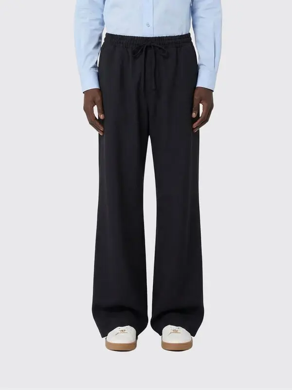 Valentino Garavani Wide Leg Drawstring Pants - Black