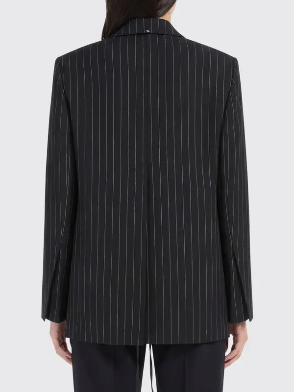 Sportmax Striped Jacket - Black