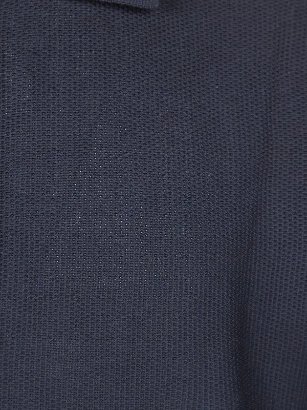 PAOLO PECORA Cotton Knit Shirt - Blue