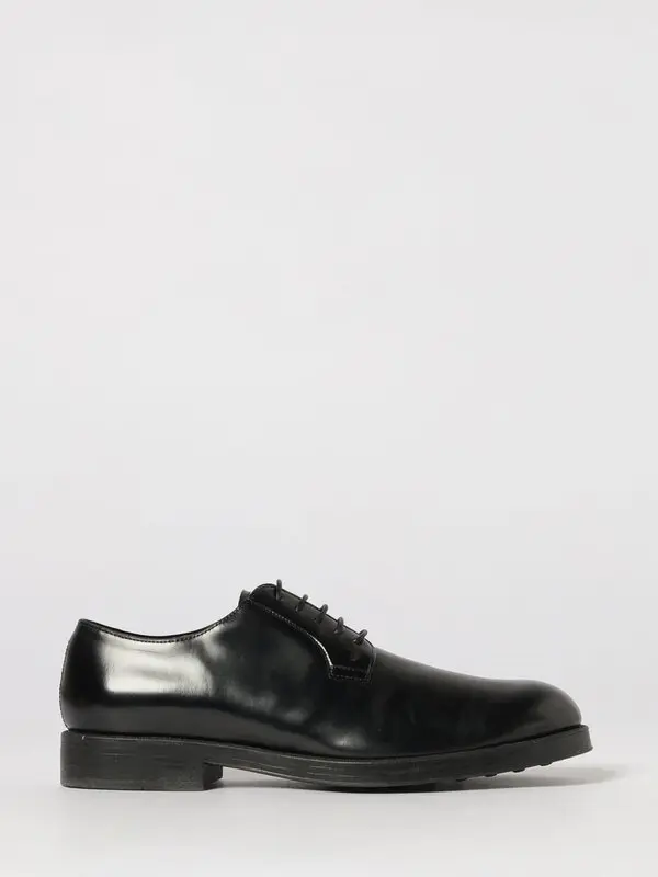 TOD'S Leather Derby Shoes - Black