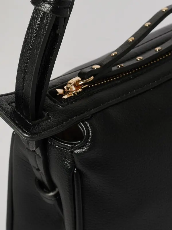 Liu Jo Faux Leather Shoulder Bag - Black