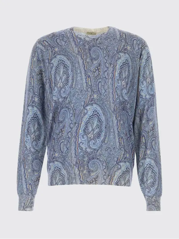 Etro Paisley Print Crewneck Sweater - Multicolor