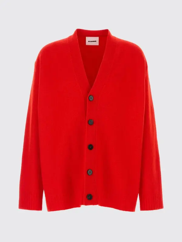 JIL SANDER Cardigan - Red
