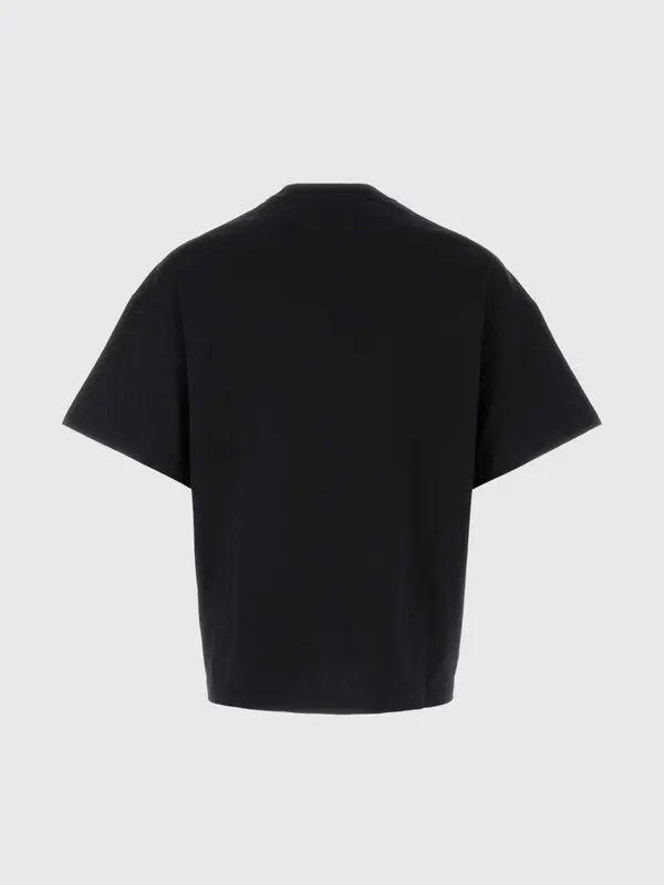 JIL SANDER Logo Cotton T-shirt - Black