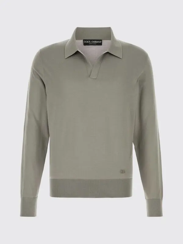Dolce & Gabbana Silk Polo Shirt