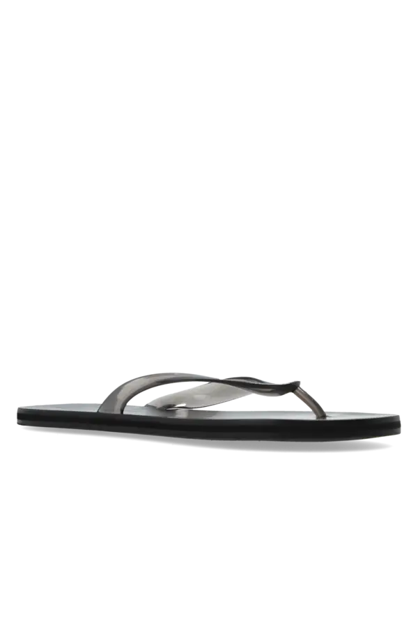 BLACK SUEDE STUDIO Jeli’ Slides - Black