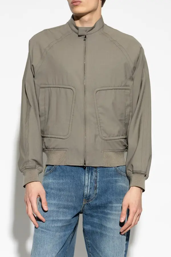 Emporio Armani Jacket With Pockets - Grey