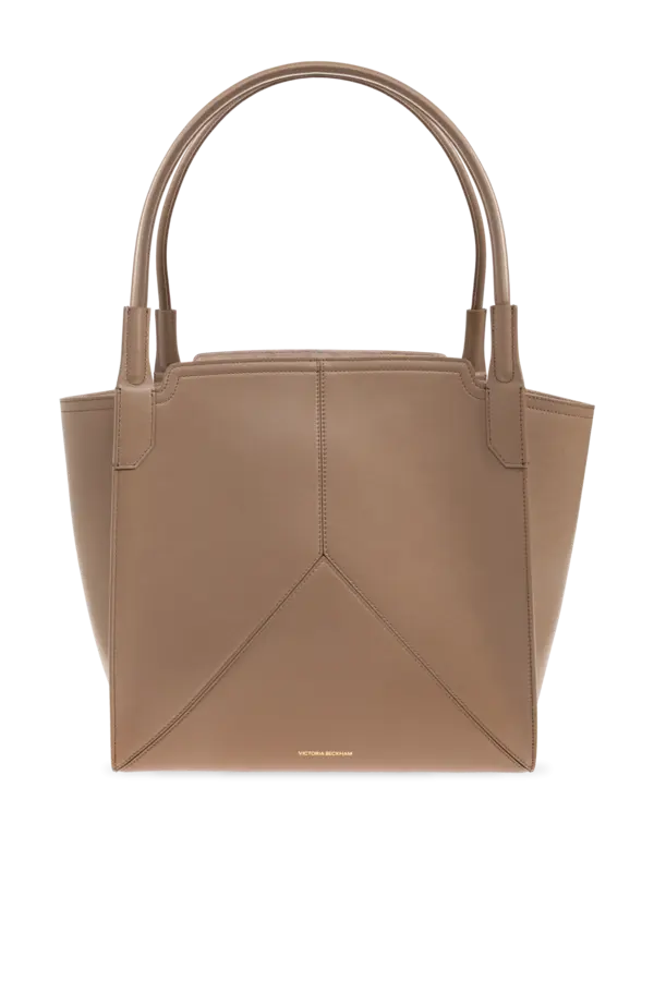 Victoria Beckham Leather Shopper Bag - Brown