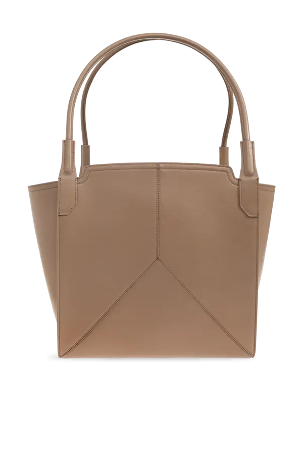 Victoria Beckham Leather Shopper Bag - Brown