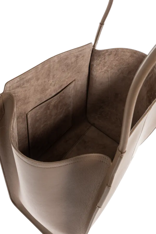 Victoria Beckham Leather Shopper Bag - Brown