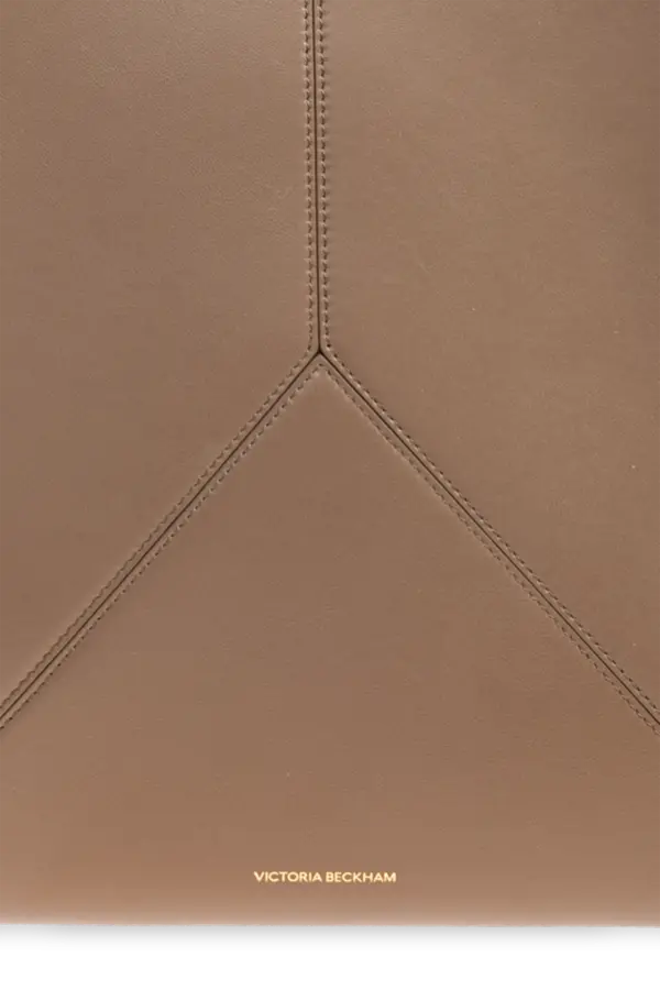 Victoria Beckham Leather Shopper Bag - Brown