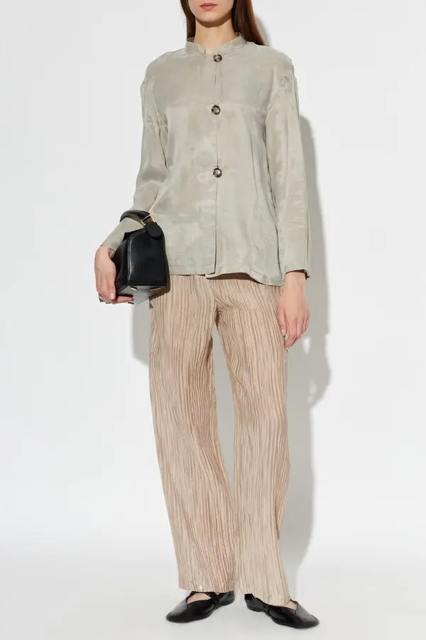 Emporio Armani Long-sleeved Shirt - Grey