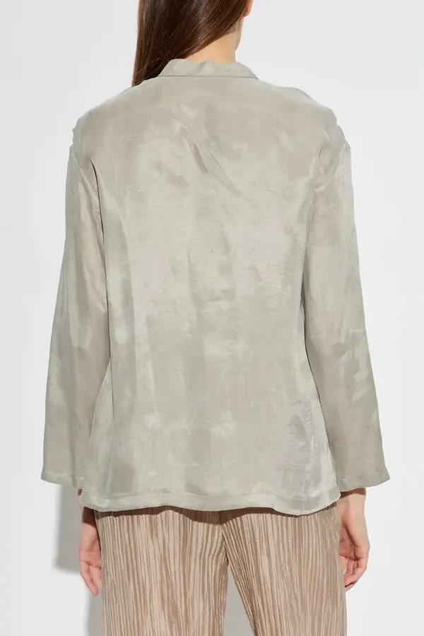 Emporio Armani Long-sleeved Shirt - Grey