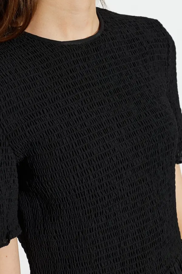 Emporio Armani Short-sleeve Maxi Dress