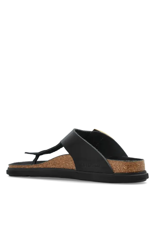 BIRKENSTOCK Gizeh Buckled Flip-flops - Black