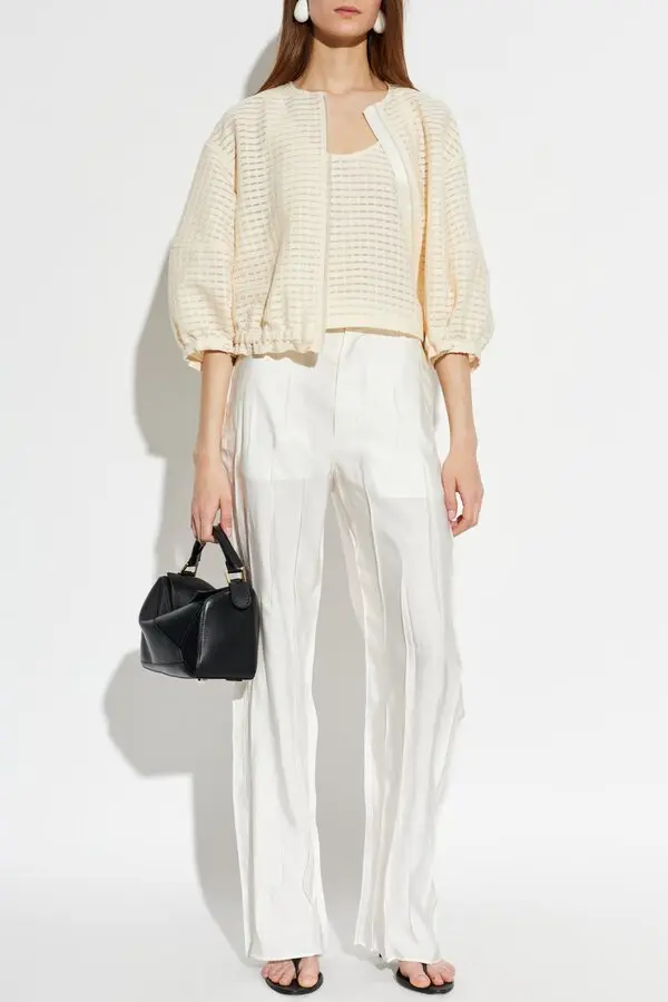 Emporio Armani Sleeveless Transparent Top