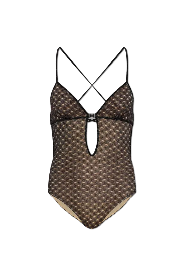 Missoni Geometric One-piece Swimsuit - Black