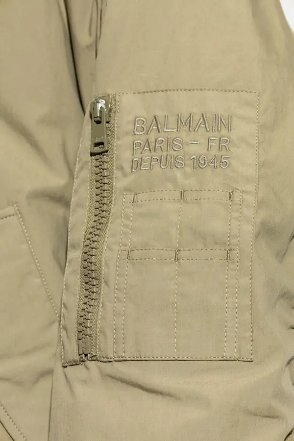Balmain Bomber Jacket - Green
