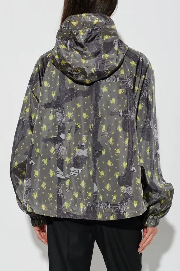 GANNI Hooded Jacket - Grey