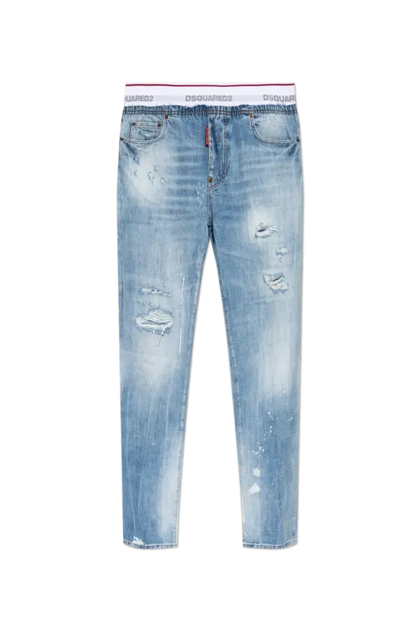 Dsquared2 Jeans With Vintage Effect