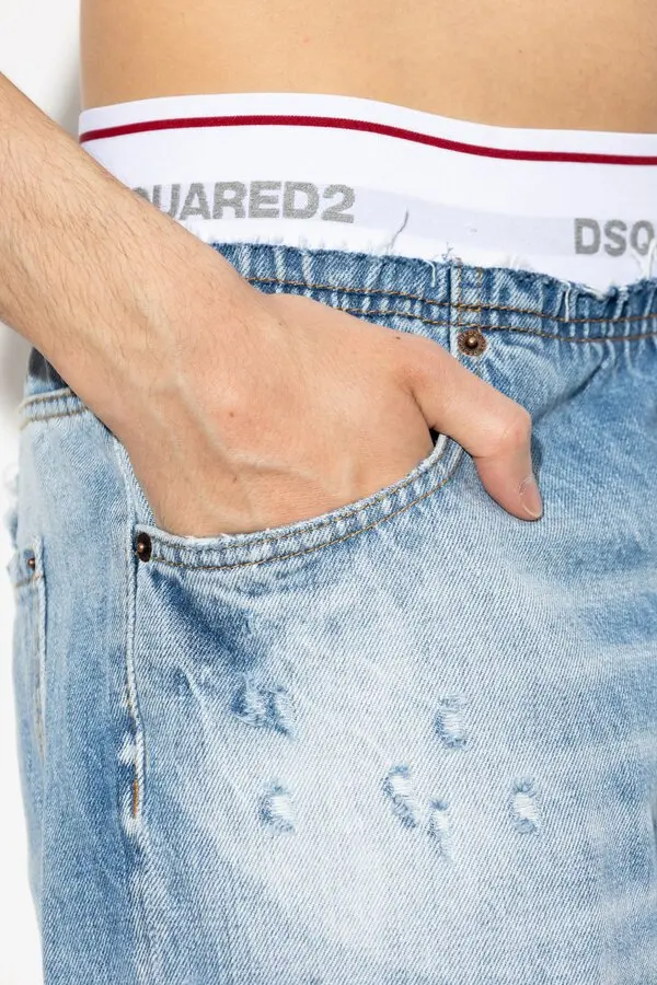 Dsquared2 Jeans With Vintage Effect