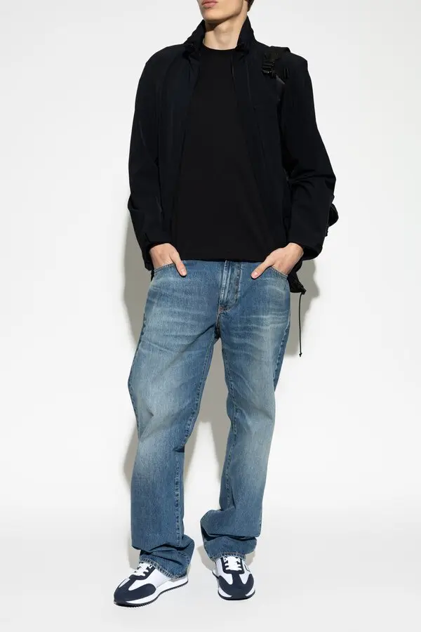 Emporio Armani Jacket With Pockets - Black