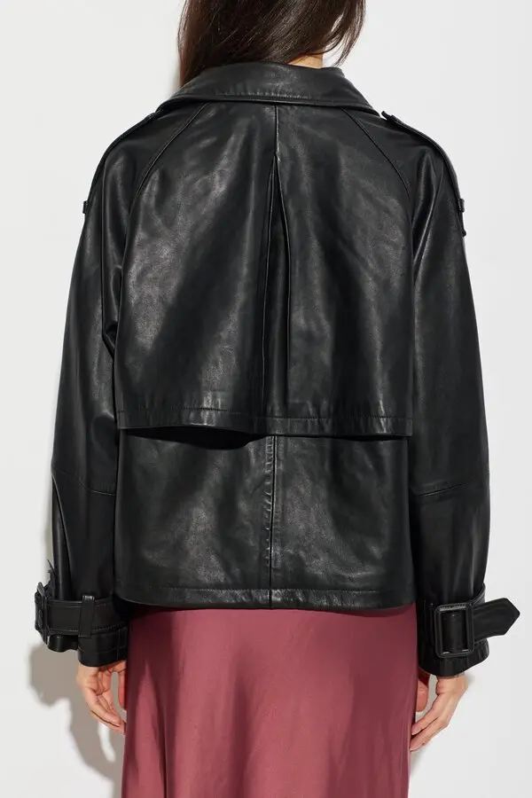 ALLSAINTS Reya Leather Jacket - Black