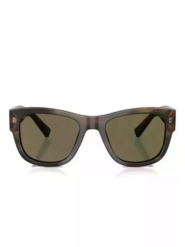Dolce & Gabbana Rectangle-frame Sunglasses - Green