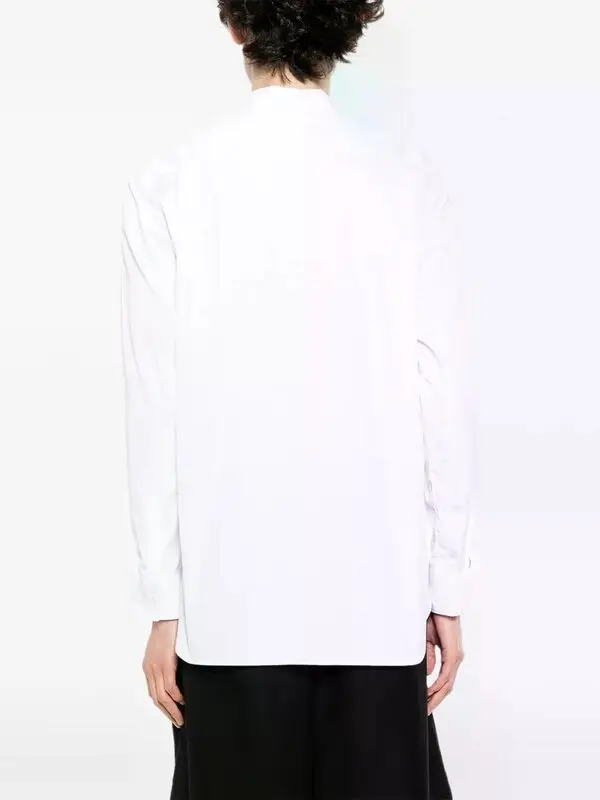 Comme Des Garçons Patchwork Striped Shirt