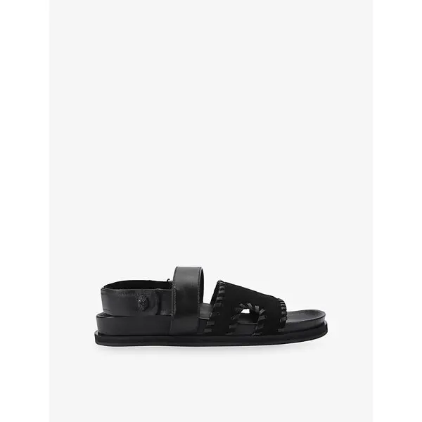 Kurt Geiger Baker Flat Sandals - Black
