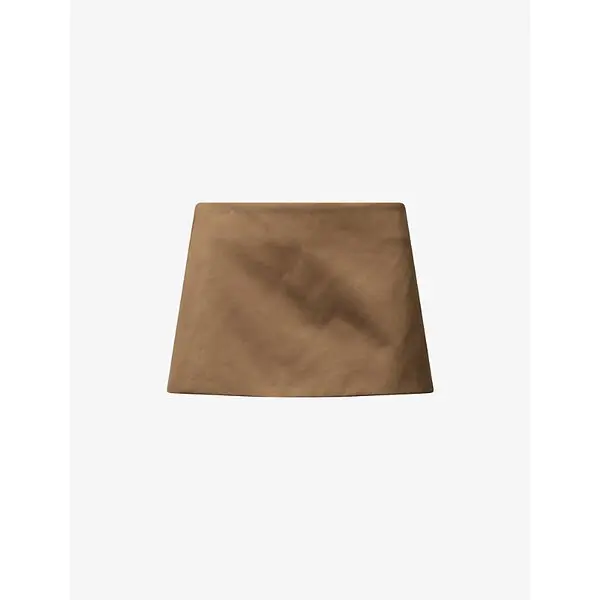 THE FRANKIE SHOP Hera Satin Mini Skirt