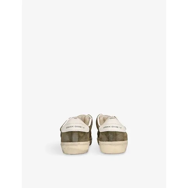 GOLDEN GOOSE Soul Star Suede Trainers - Green Oth
