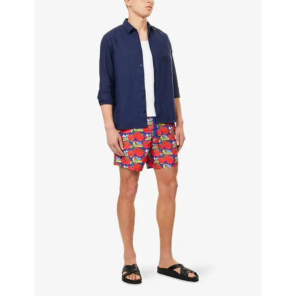 Derek Rose Ledbury Classic-fit Cotton Boxer Shorts - Brown
