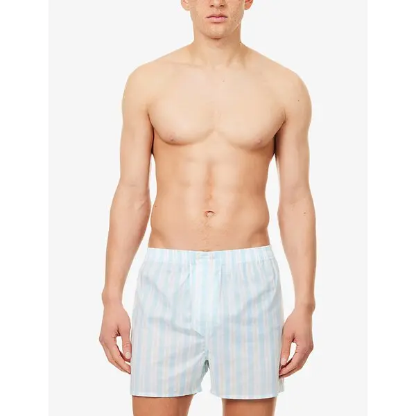 Derek Rose Classic-fit Cotton Boxer Shorts