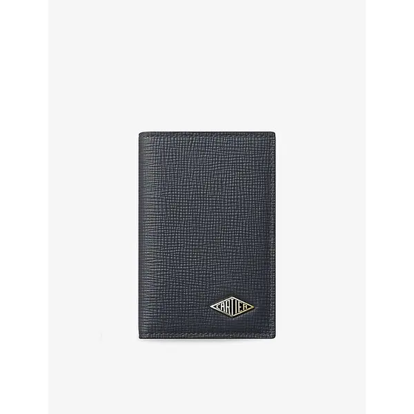 Cartier Losange Leather Card Holder - Grey