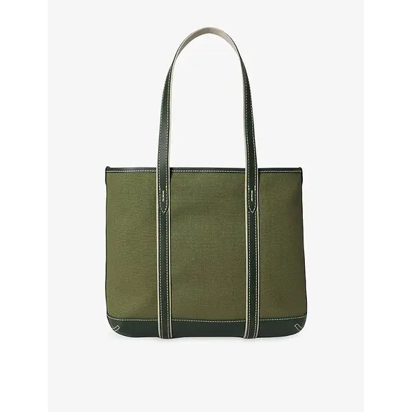 Polo Ralph Lauren Logo-embroidered Canvas Tote Bag