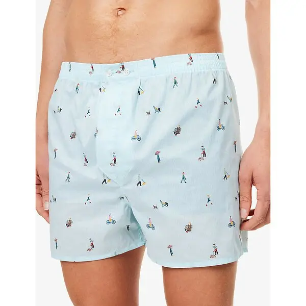 Derek Rose Classic-fit Cotton Boxer Shorts