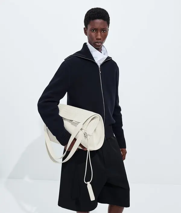 Bottega Veneta Corriere - Alabaster