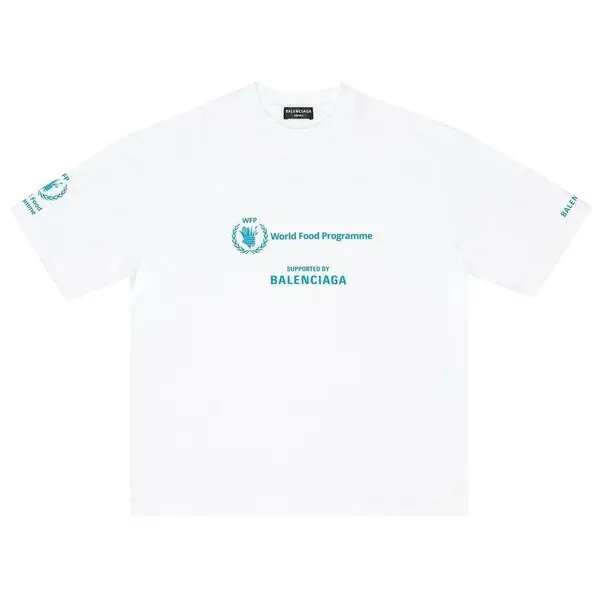 Balenciaga World Food Programme Graphic T-shirt - White