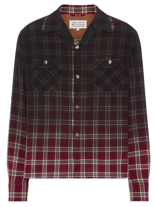 MAISON MARGIELA Gradient Check Shirt