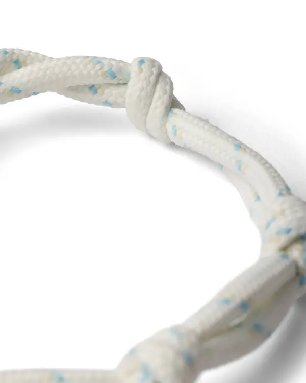 Prada Enameled Metal Cord Bracelet