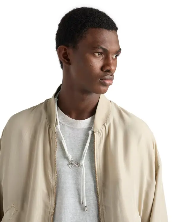 Prada Cord Necklace