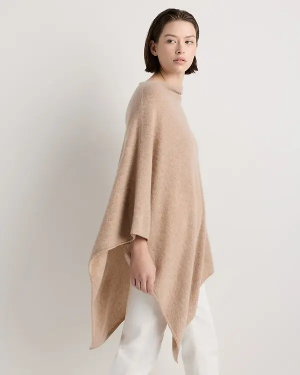 Quince Mongolian Cashmere Poncho