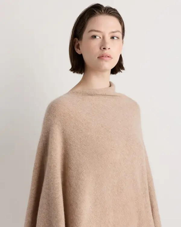 Quince Mongolian Cashmere Poncho