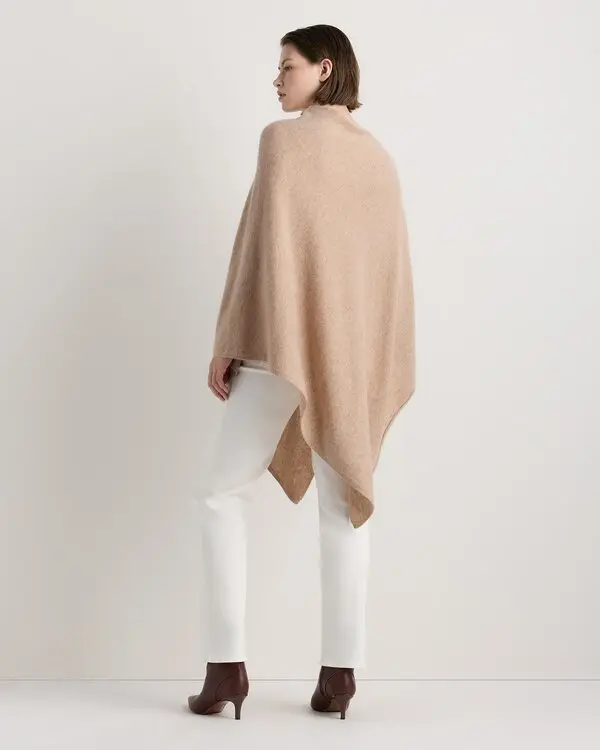 Quince Mongolian Cashmere Poncho