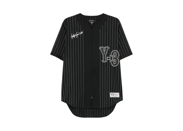 Y3 Striped Baseball Shirt